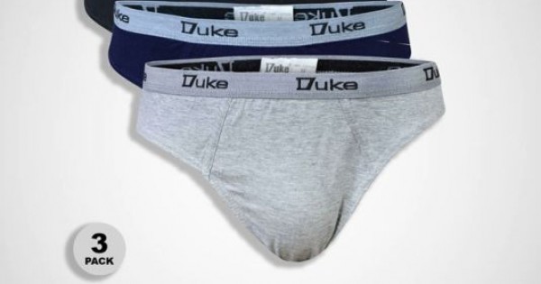 Duke London Pack of 3 Cotton Briefs